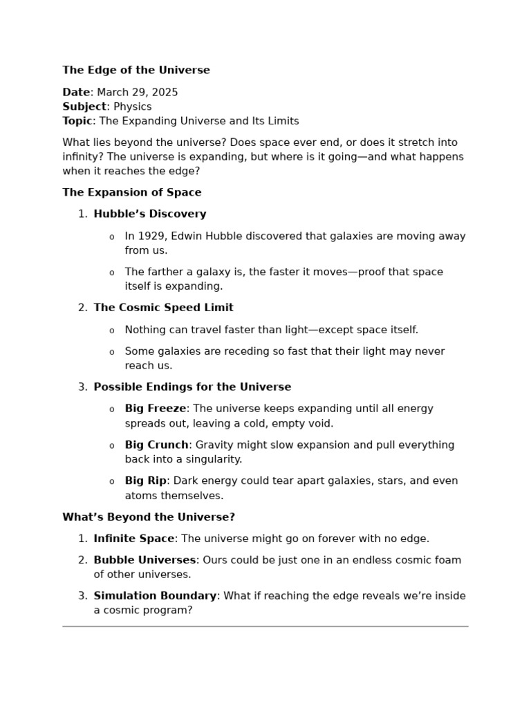 Exploring the Expanding Universe | PDF
