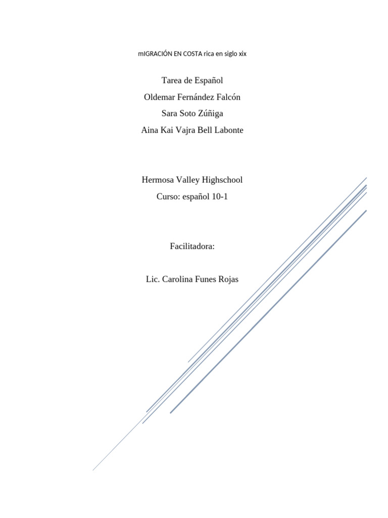 Proyecto de Español | PDF