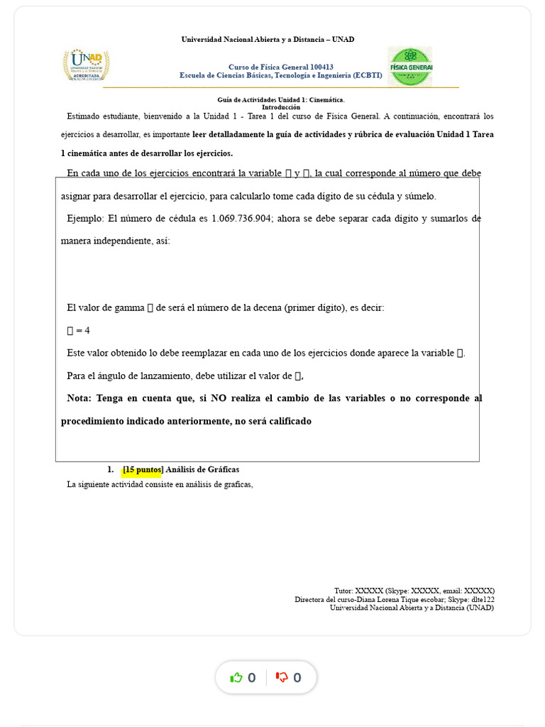Tarea 1 Cinematica Diego Armando Cobos Macias Compress | PDF | Incertidumbre | Medición