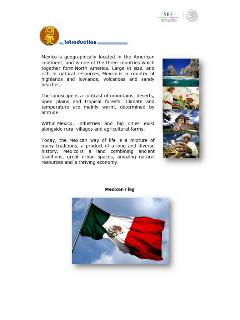 Overview of Mexico's Geography and Culture | PDF