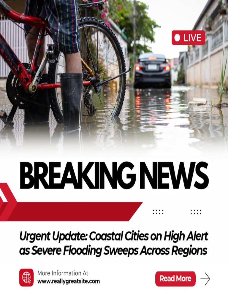 White and Red Modern Breaking News Instagram Post | PDF