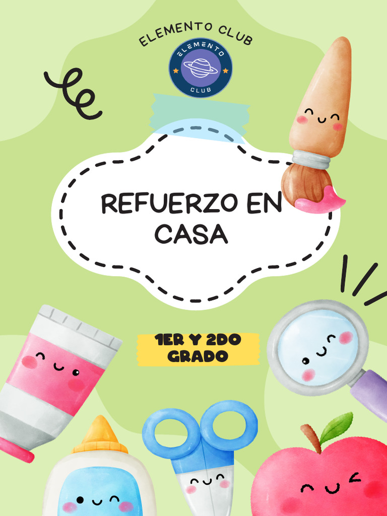 Refuerzo en Casa - 1ero y 2do (2) | PDF