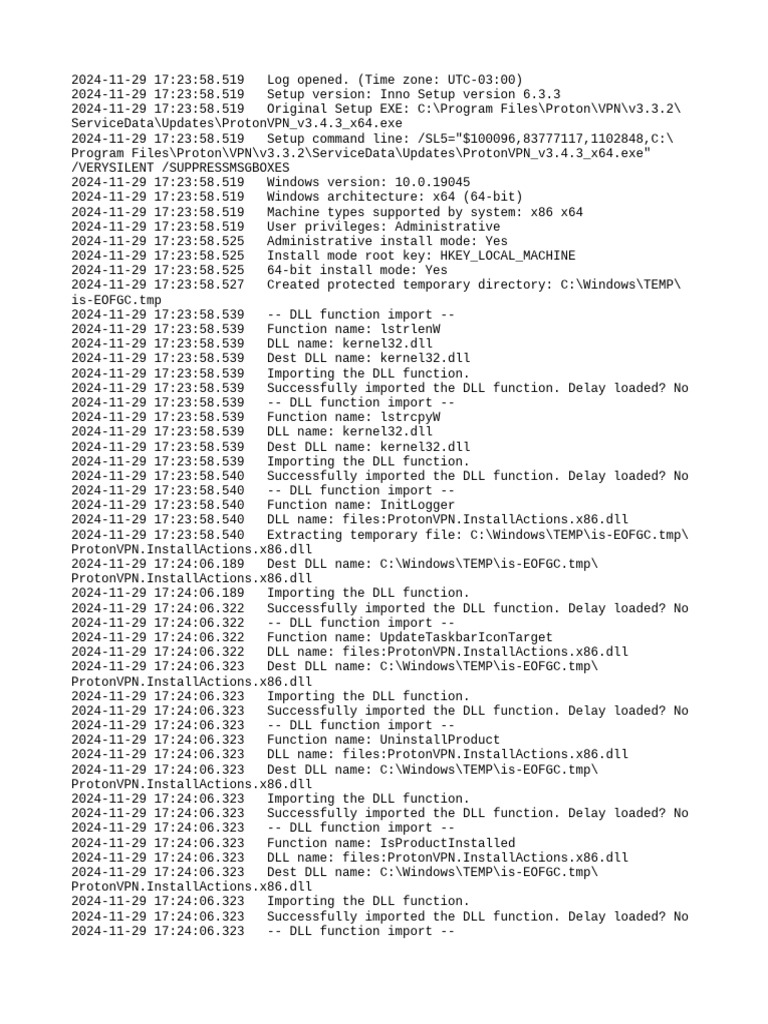 Install Log | PDF | Computer File | Microsoft Windows