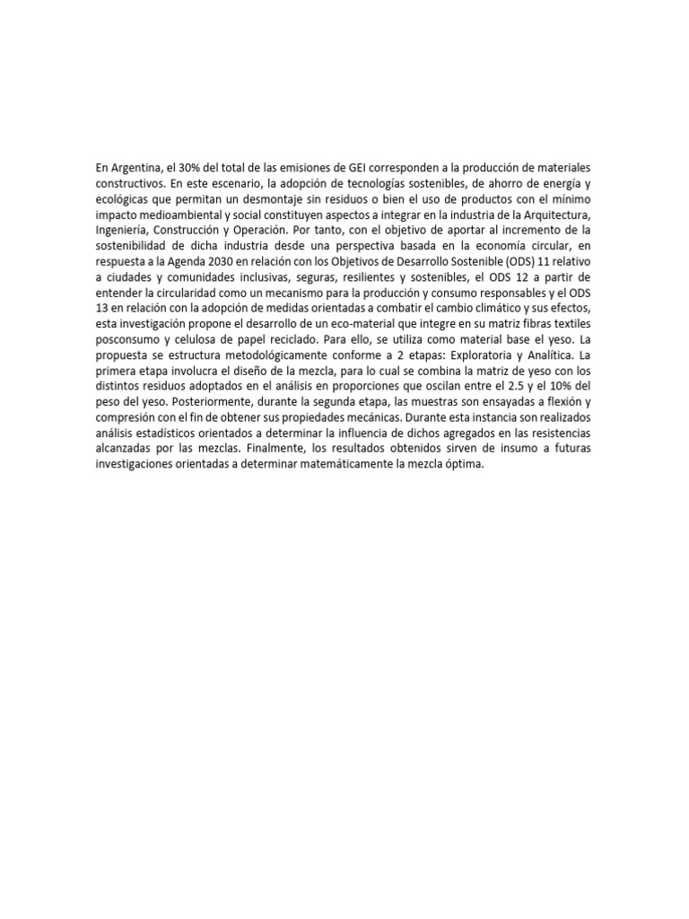 Resumen para Ix Caim - IV Caife 2025 | PDF