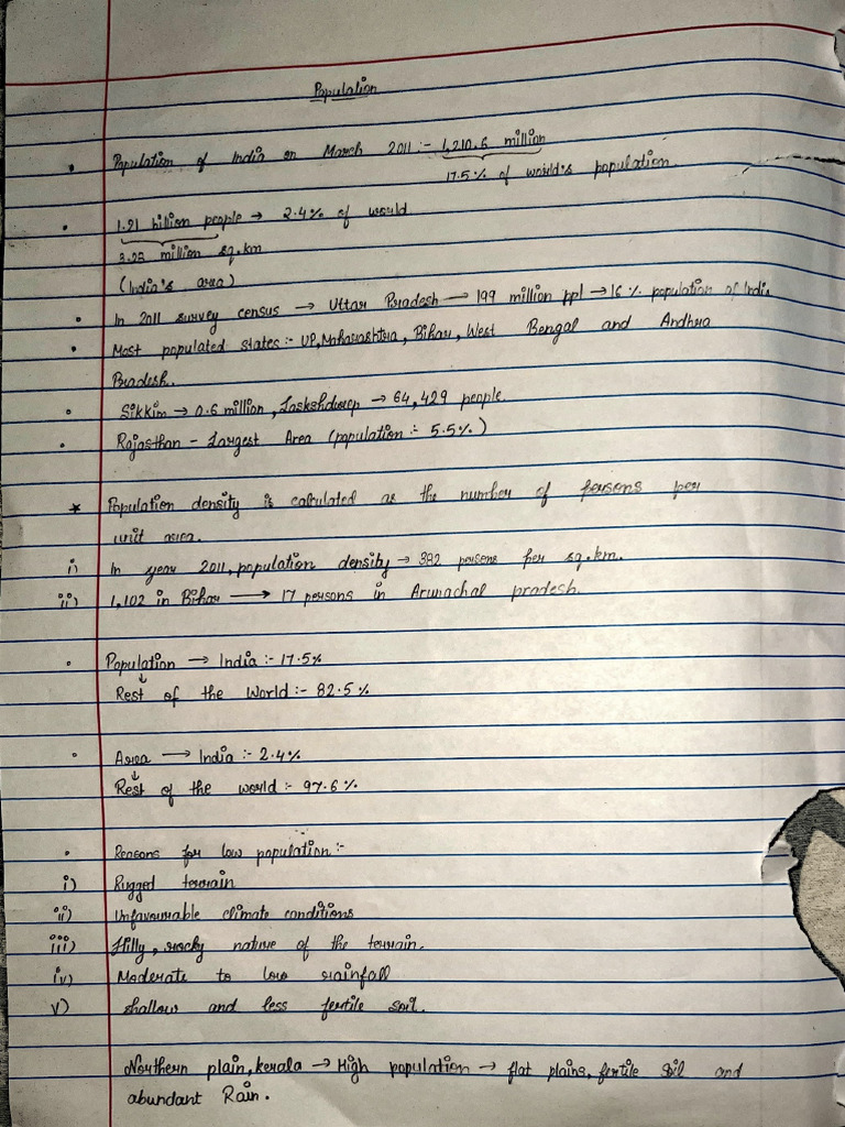 Population Grade 9 | PDF
