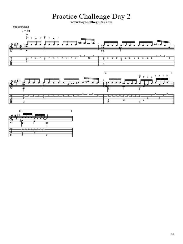Practice Challenge Day 2 | PDF