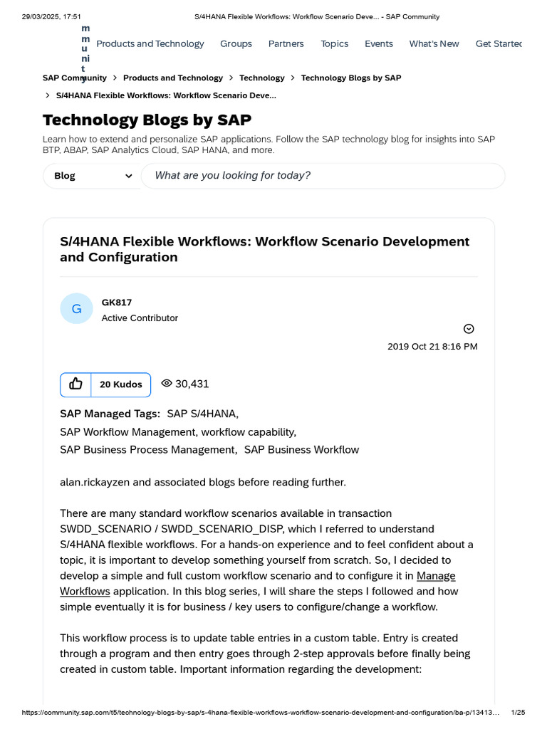 S_4HANA Flexible Workflows | PDF | Computer Science | Information Science