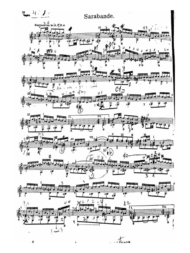 Sarabande | PDF