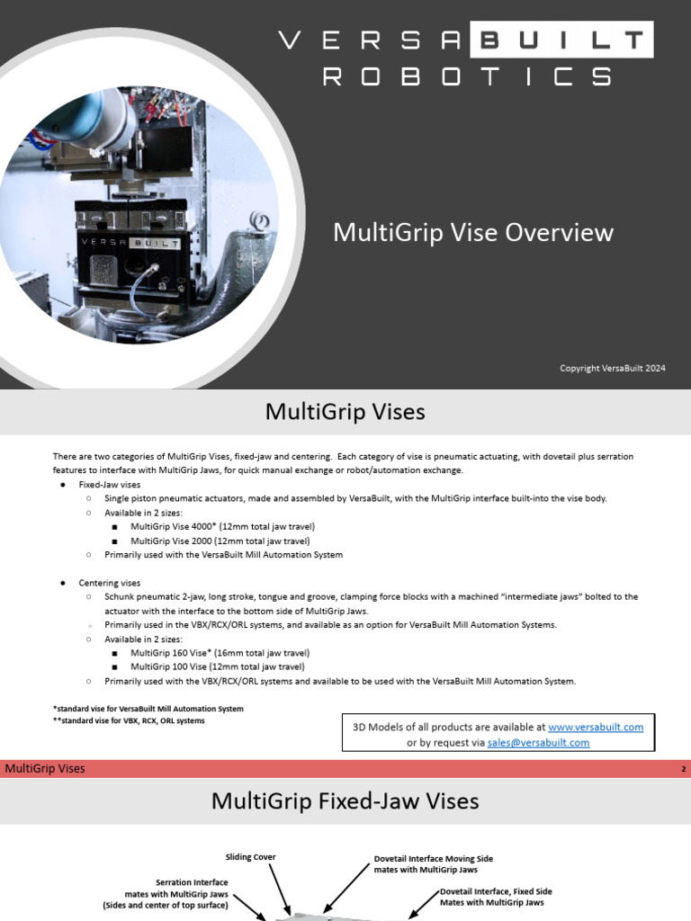 09b MultiGrip Vise Overview | PDF | Pressure | Mechanical Engineering