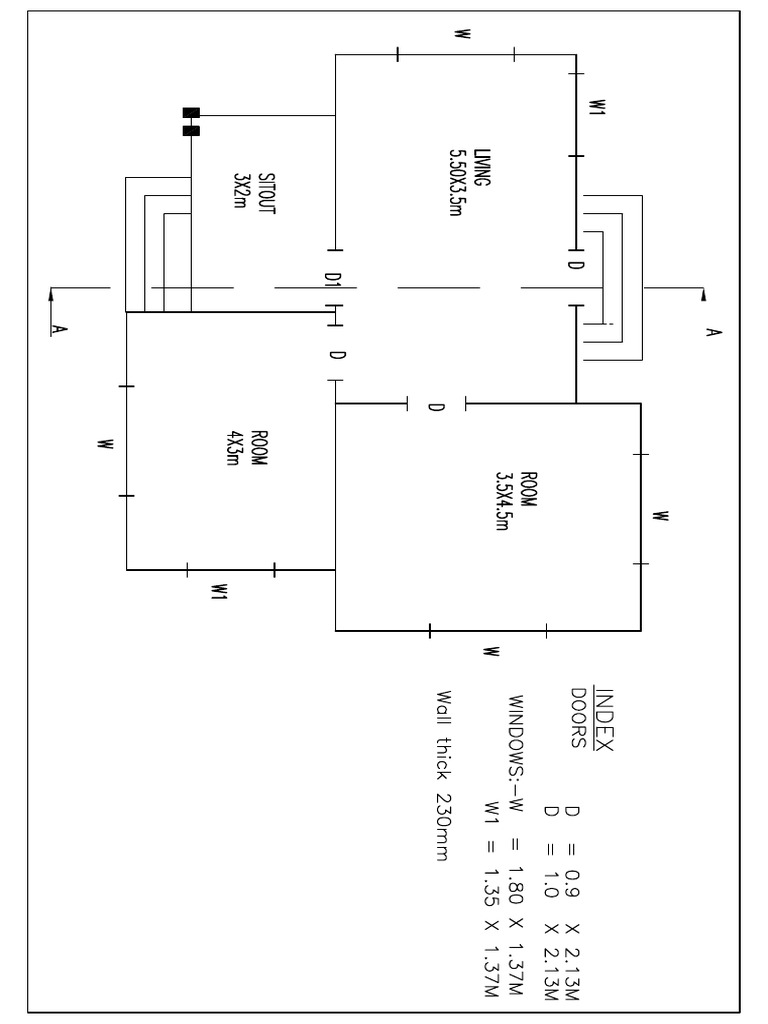 Cad Lab Practice - Plan1 | PDF