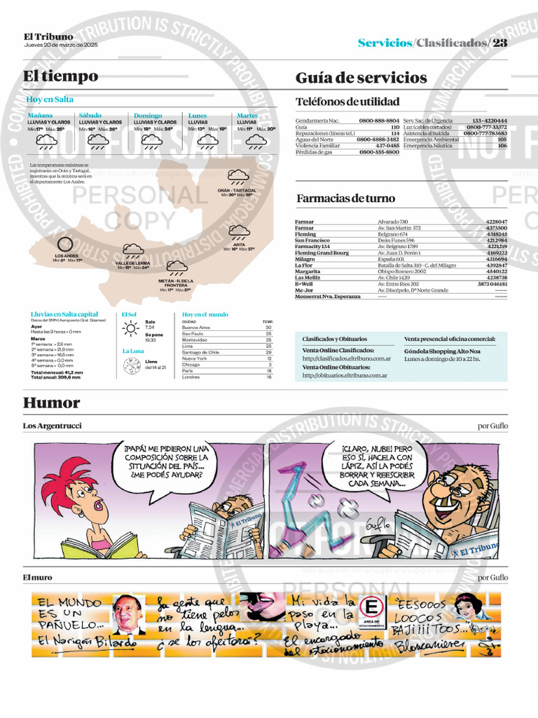 20-03-25-El Tribuno | PDF