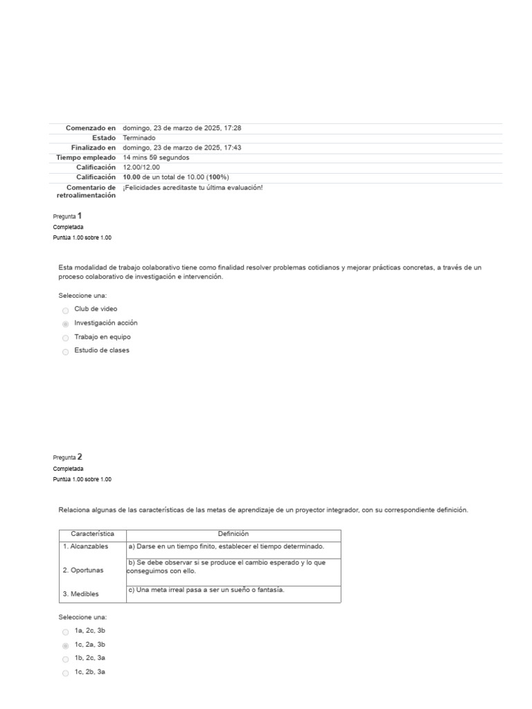 bANCO DE RESPUESTAS U4 | PDF | Enseñando | Plan de estudios