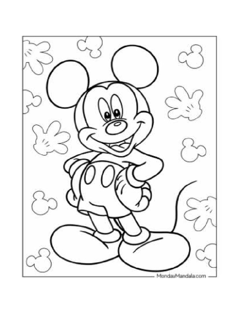 Micke Mouse Colorir | PDF