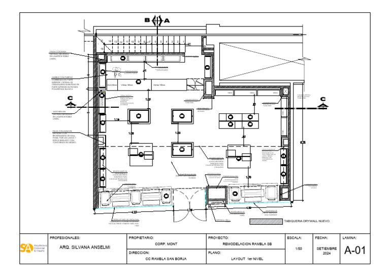 Rambla Platanitos - Layout - A01 | PDF