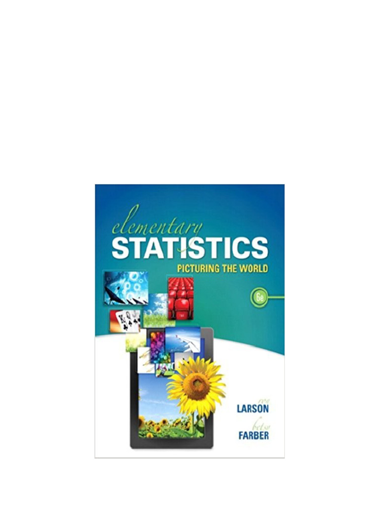 (Ebook PDF) Elementary Statistics Picturing The World 6th Editioninstant Download | PDF ...