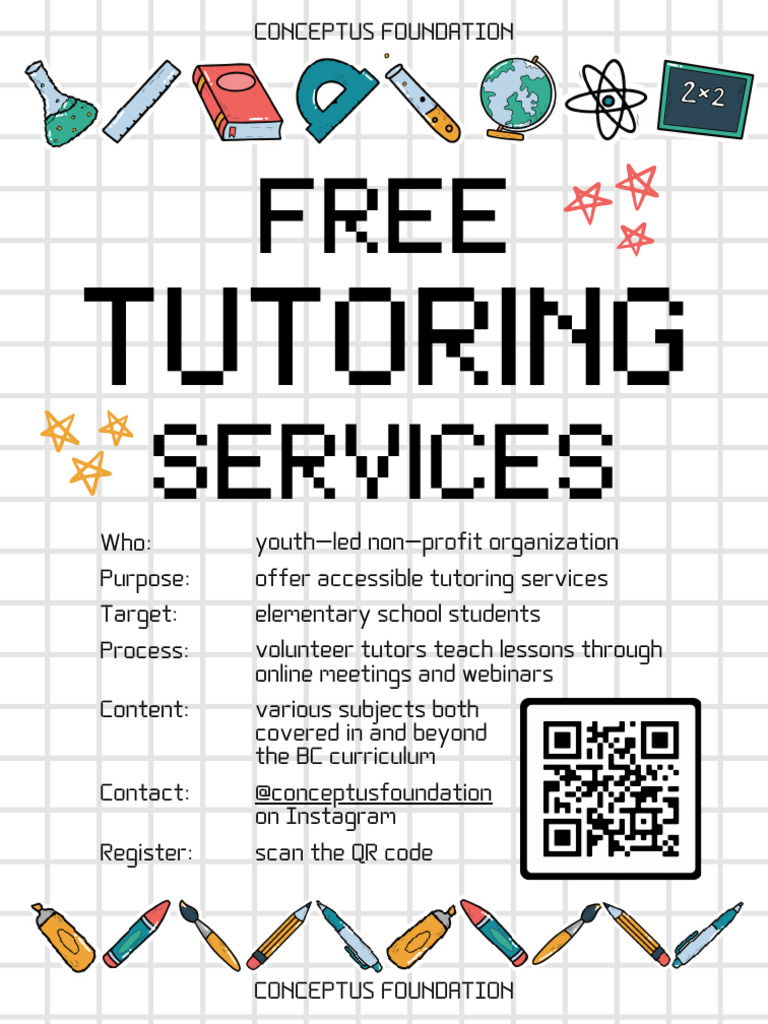 Conceptus Foundation Tutoring Services | PDF