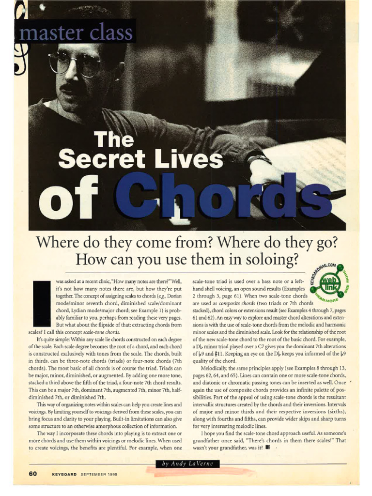 +++the Secret Lives of Chords | PDF