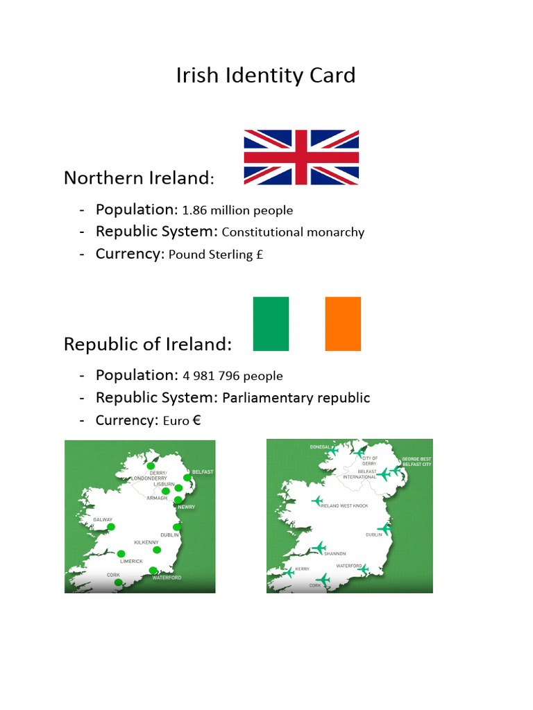 Overview of Irish Identity Card | PDF