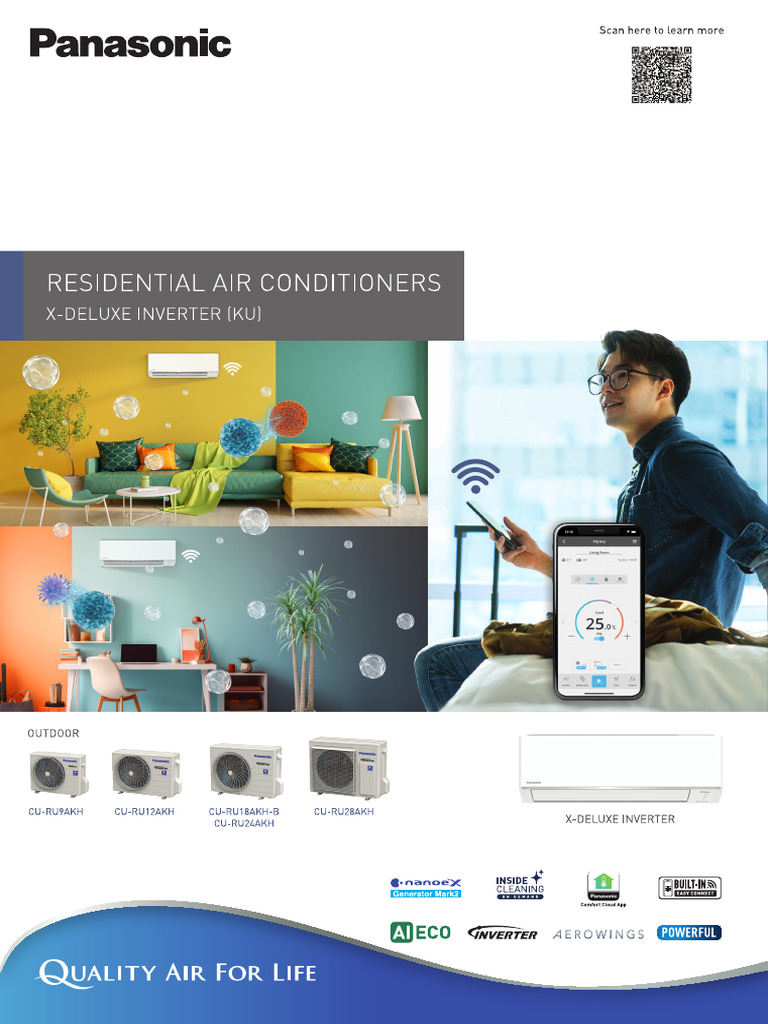 Panasonic Air Cond Inverter | PDF
