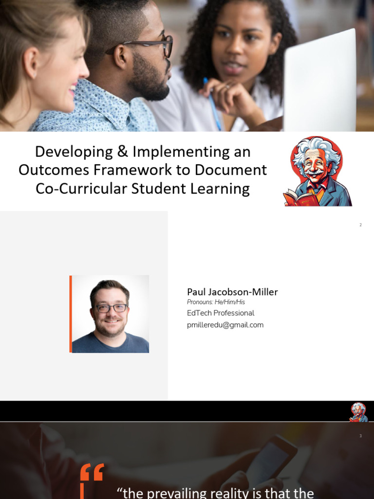 Developing A Learning Outcomes Framework Slide Deck | PDF | Social ...