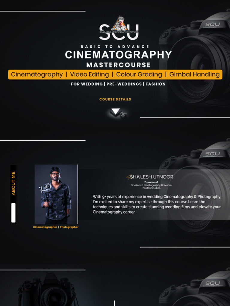 Cinematography Mastercourse | PDF