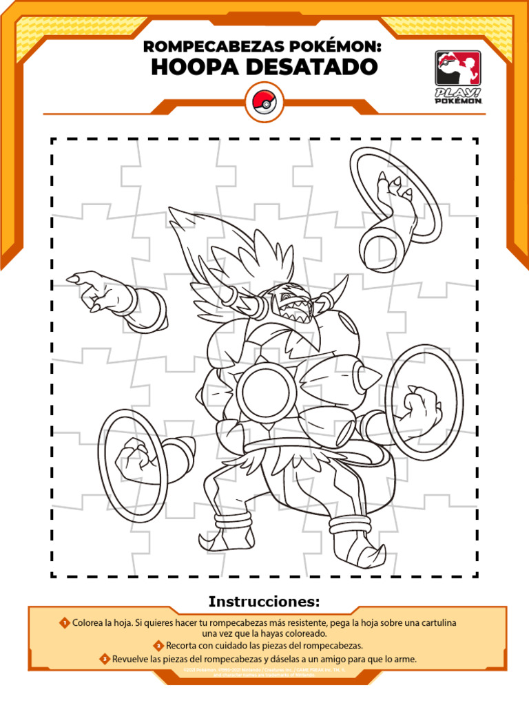 Puzzle Page Hoopa Unbound Latam | PDF