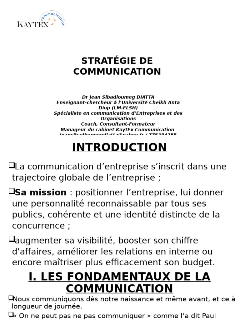 StratÃ©gie de communication JSD 2024-2025 (1) | PDF | Analyse SWOT | la communication