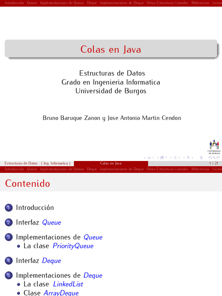 SCR pr04 Colas | PDF | Cola (tipo de datos abstractos) | Java (lenguaje de programación)