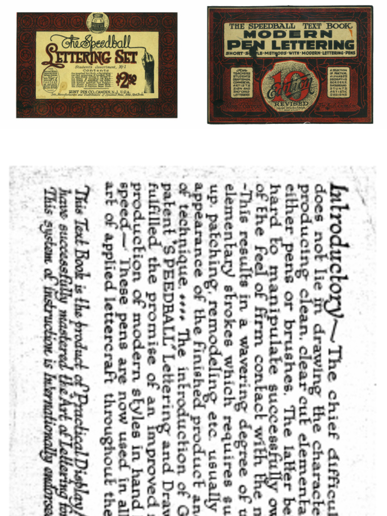 Speedball-Modern-Lettering-for-Pen-Brush-Poster-Design-10th-Edition ...