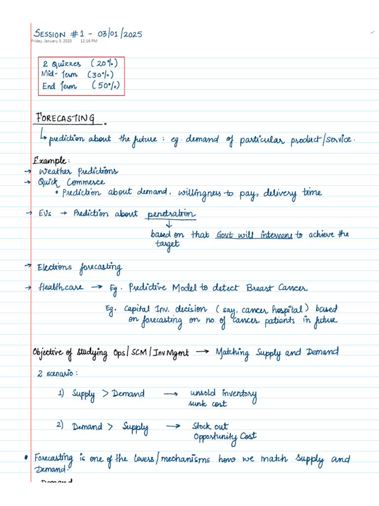 ORM2 Notes S1-S20 - Updated | PDF