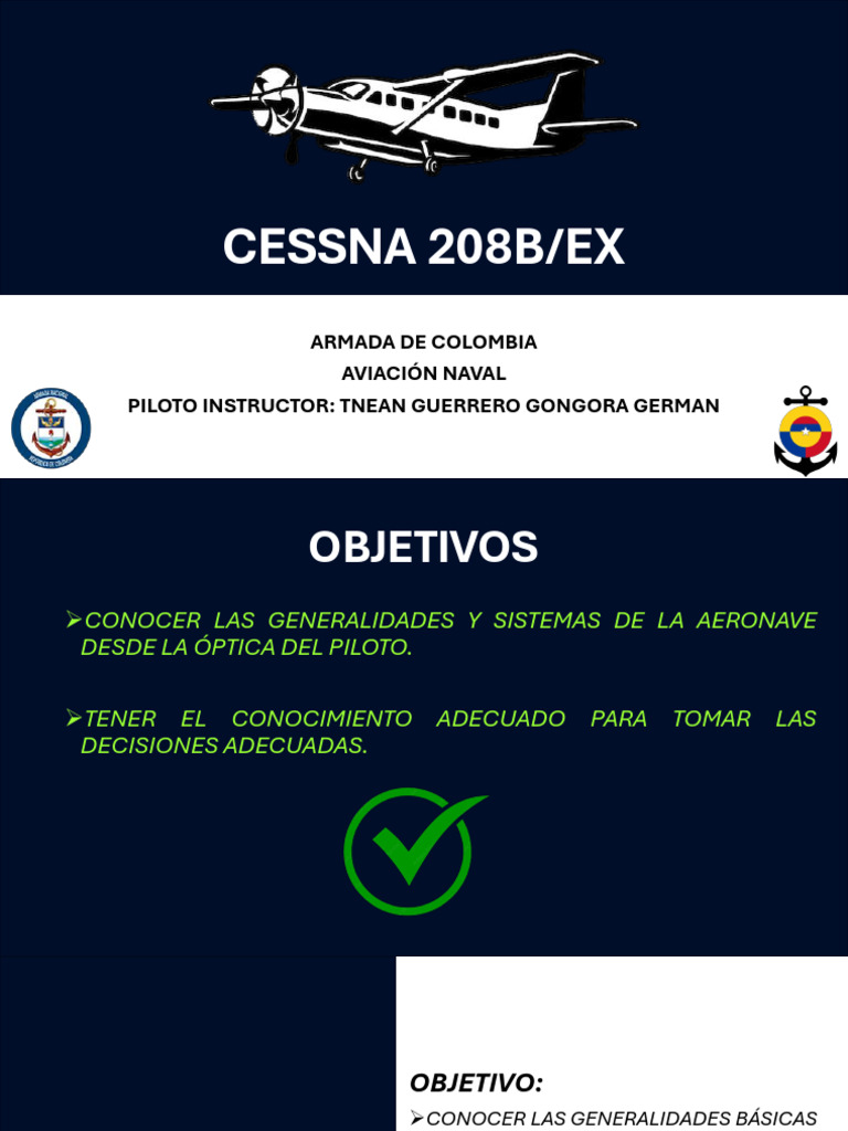 Cessna 208B | PDF | Tren de aterrizaje | Aeronave