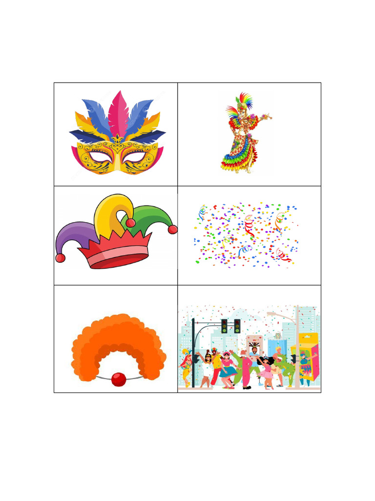 Carnival Vocabulary | PDF