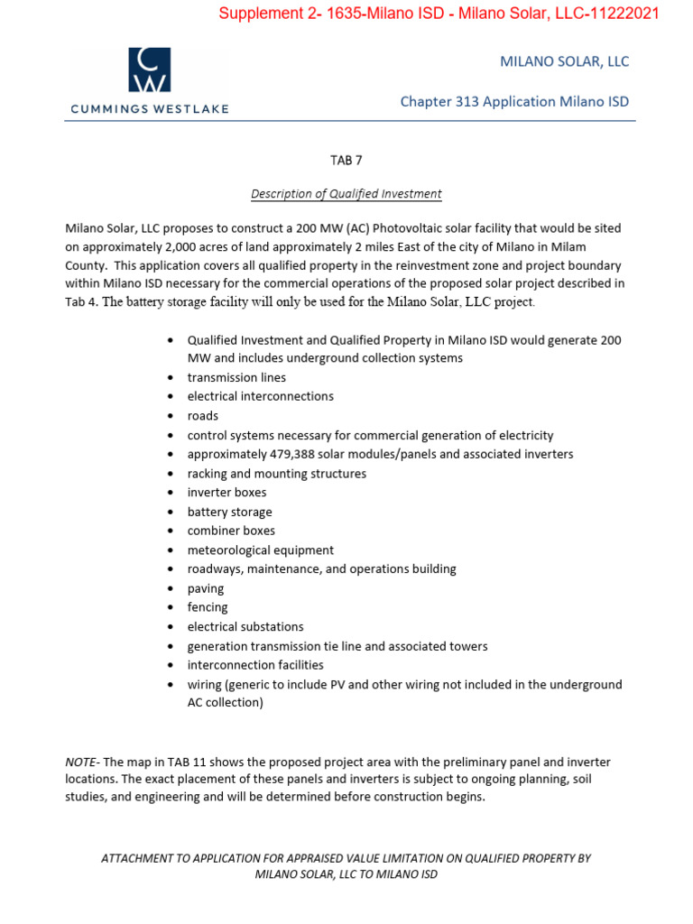 1635 Milan Milano Appsupp2 | PDF | Solar Power | Photovoltaics