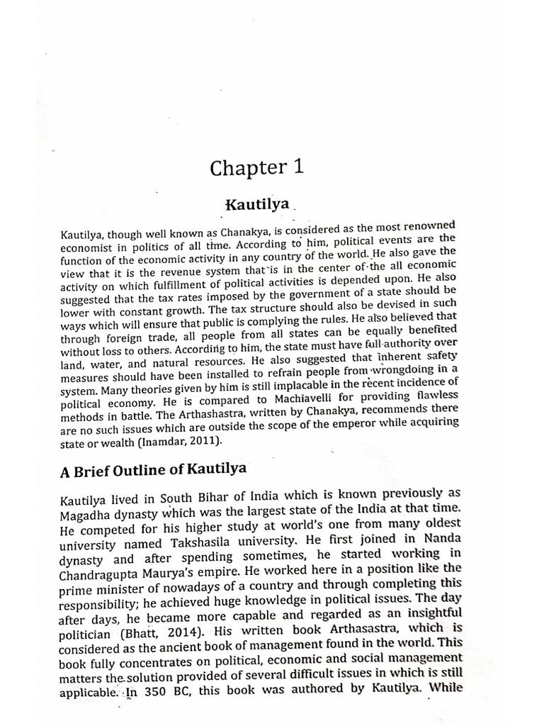 Kautilya by Jannatul Ferdous | PDF