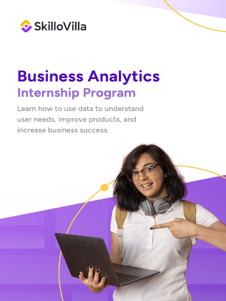 Business Analytics Brochure Skillovilla | PDF | Analytics | Business