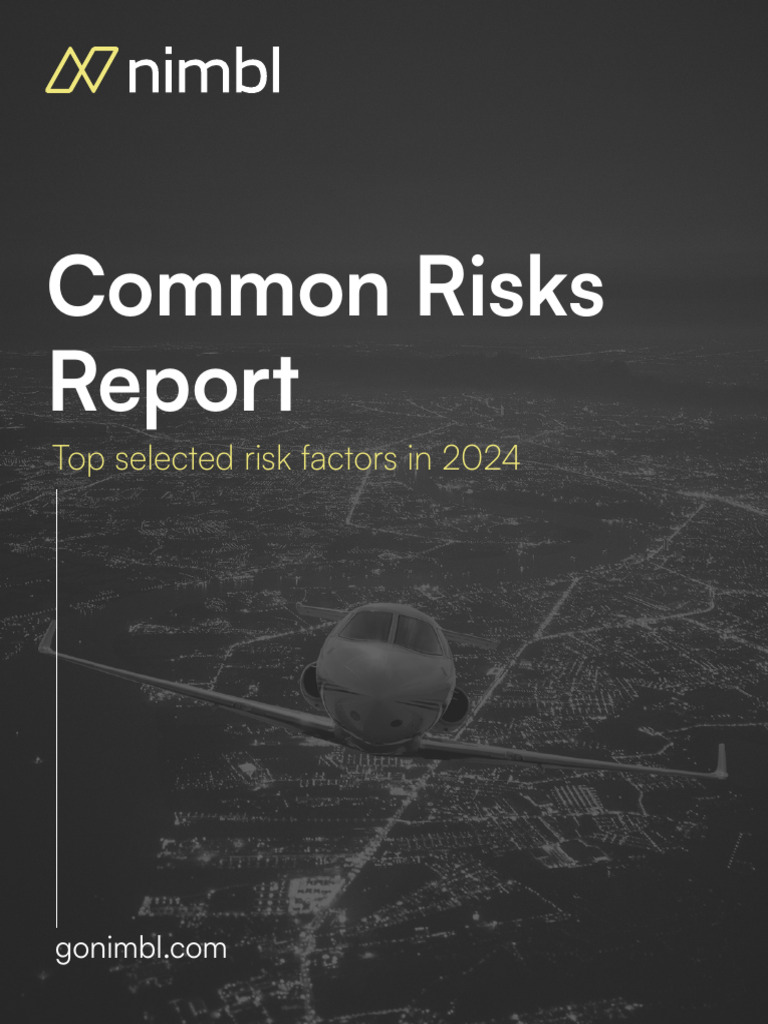 Nimbl Common Risks Report 2025 | PDF | Airport | Visual Flight Rules