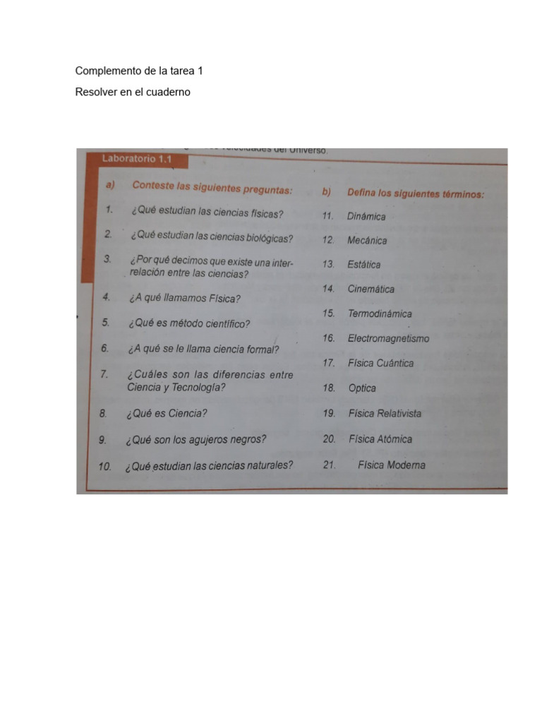 Complemento de La Tarea 1 F. F | PDF