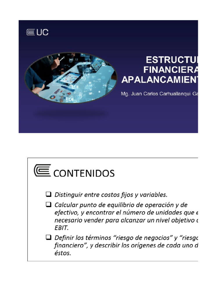 Excel Estructura de Capital - Apalancamiento Compartir - Blanco | PDF | Contabilidad financiera ...
