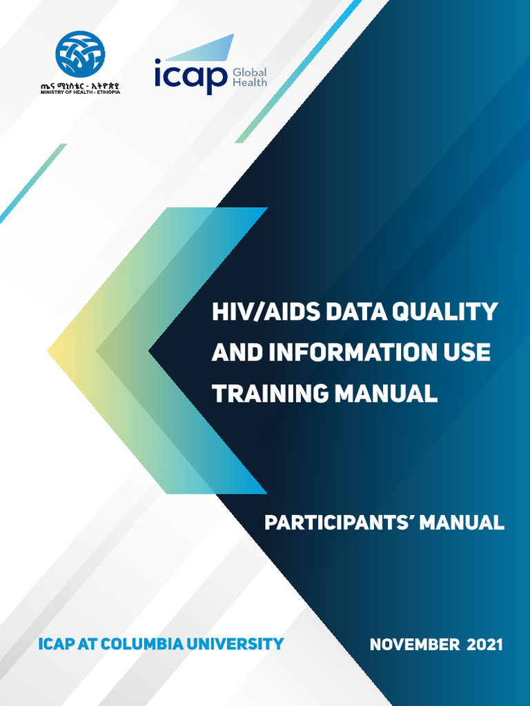 HIV Data Quality and Data Use Manual Final | PDF | Management Of Hiv ...