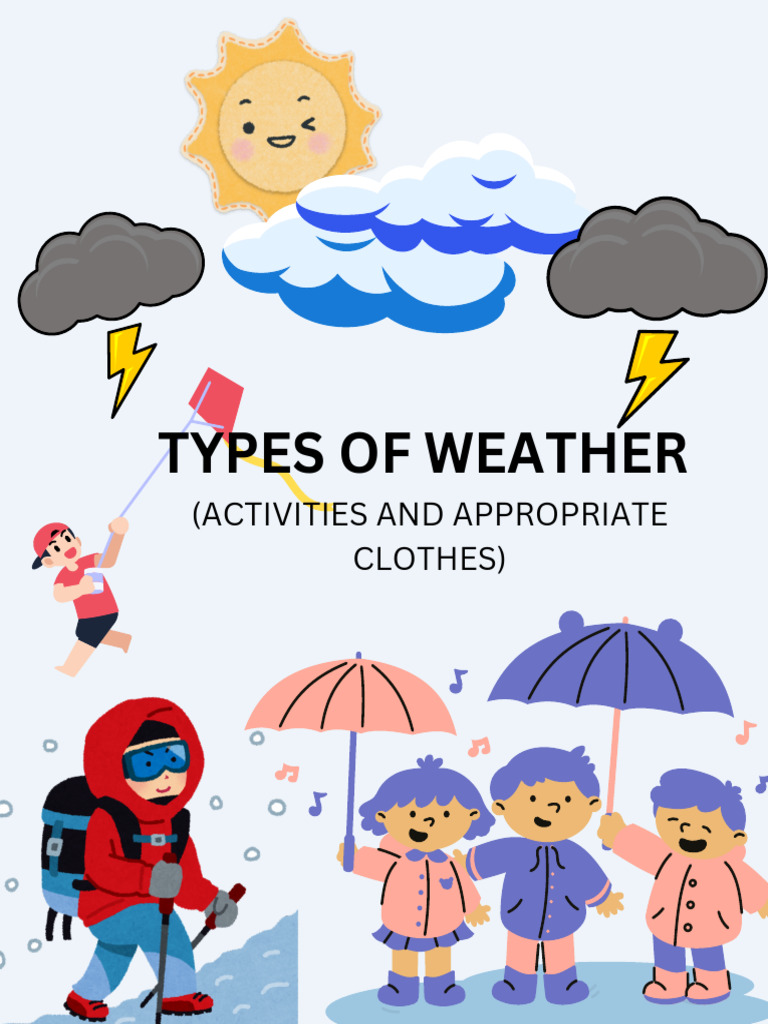 TYPES OF WEATHER | PDF
