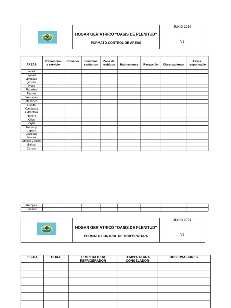 Formatos Plan de Saneamiento | PDF