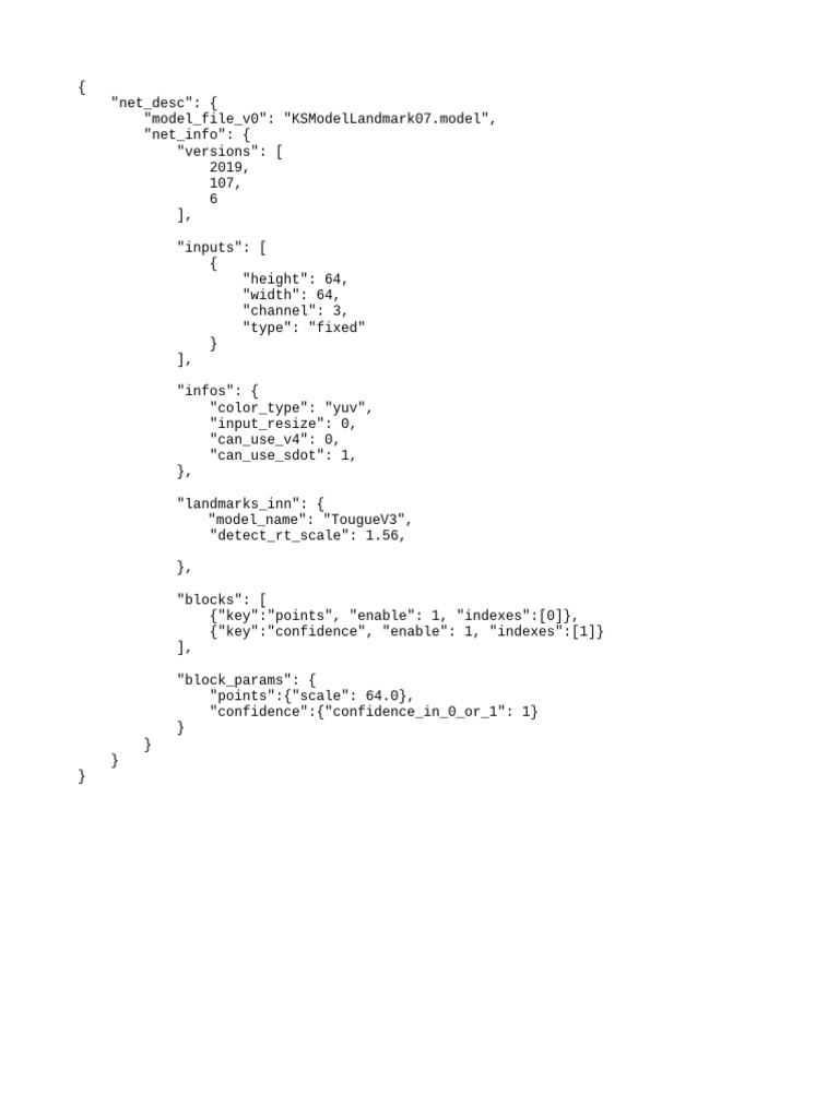 KSModelLandmark07.model Desc | PDF