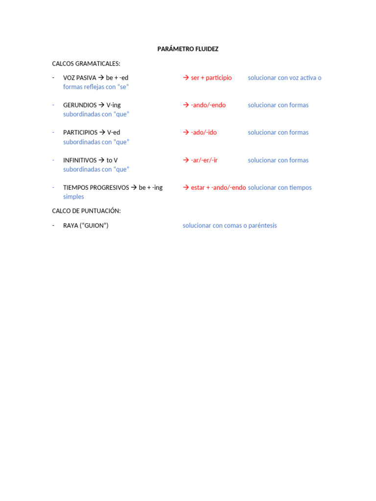 Parámetro Fluidez | PDF