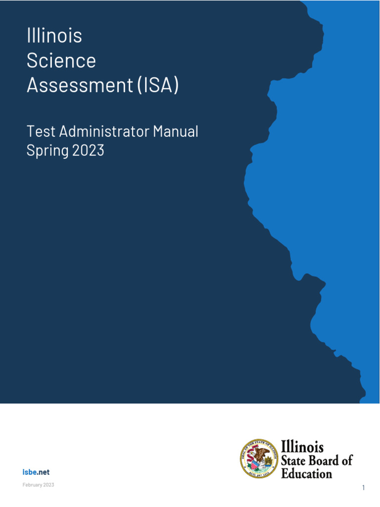 ISA Test Administrator Manual | PDF | Teachers | Individualized ...