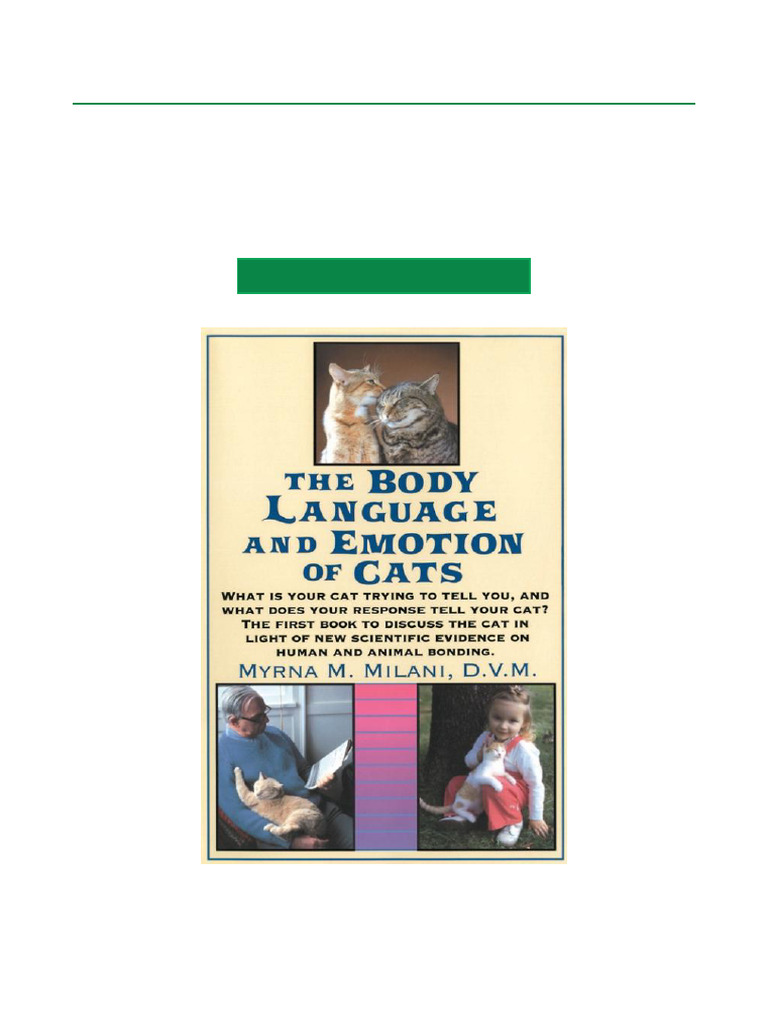 Understanding Cat Body Language | PDF