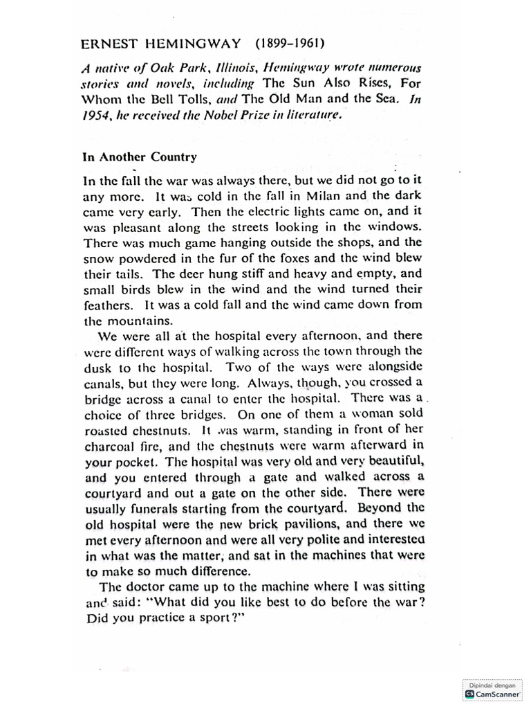 Ernest Hemingway | PDF