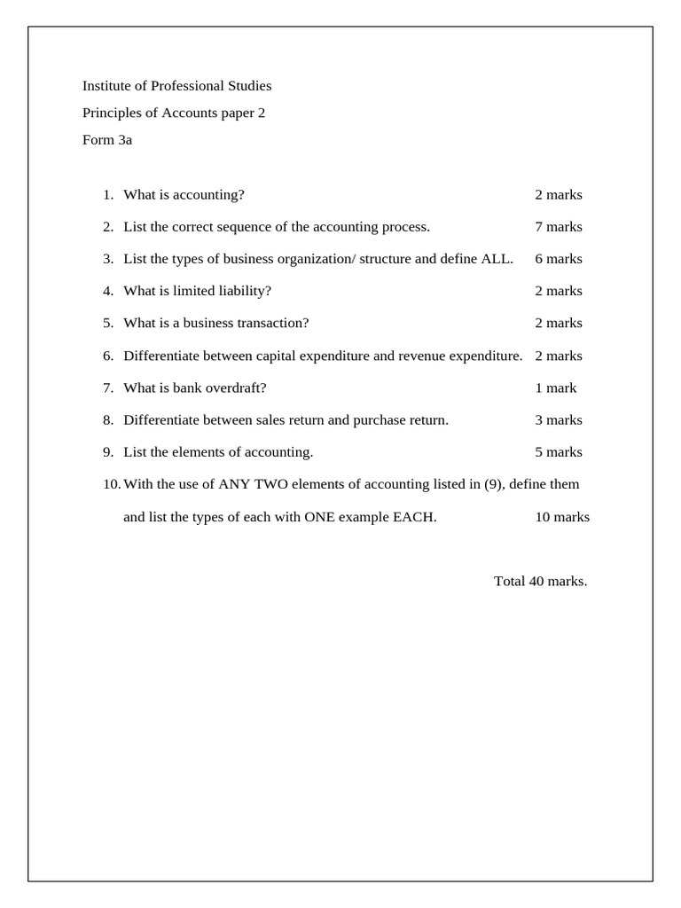 Form 3a Poa p2 | PDF