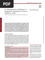 GDM Nice Guidelines | PDF | Gestational Diabetes | Pregnancy