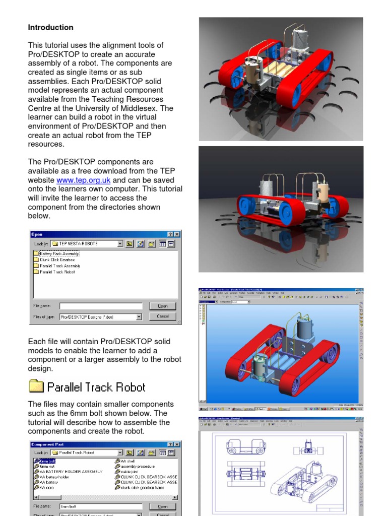 Robot Assembly Tutorial Pdf Nut Hardware Icon Computing