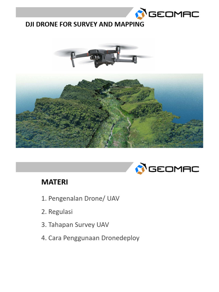 DJI For Mapping - Dronedeploy | PDF